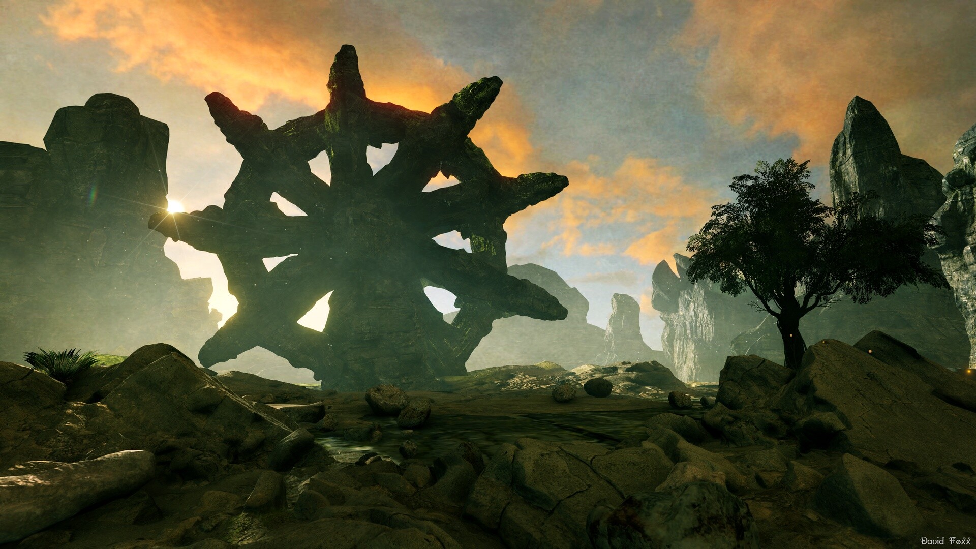 ArtStation - Stone wheel