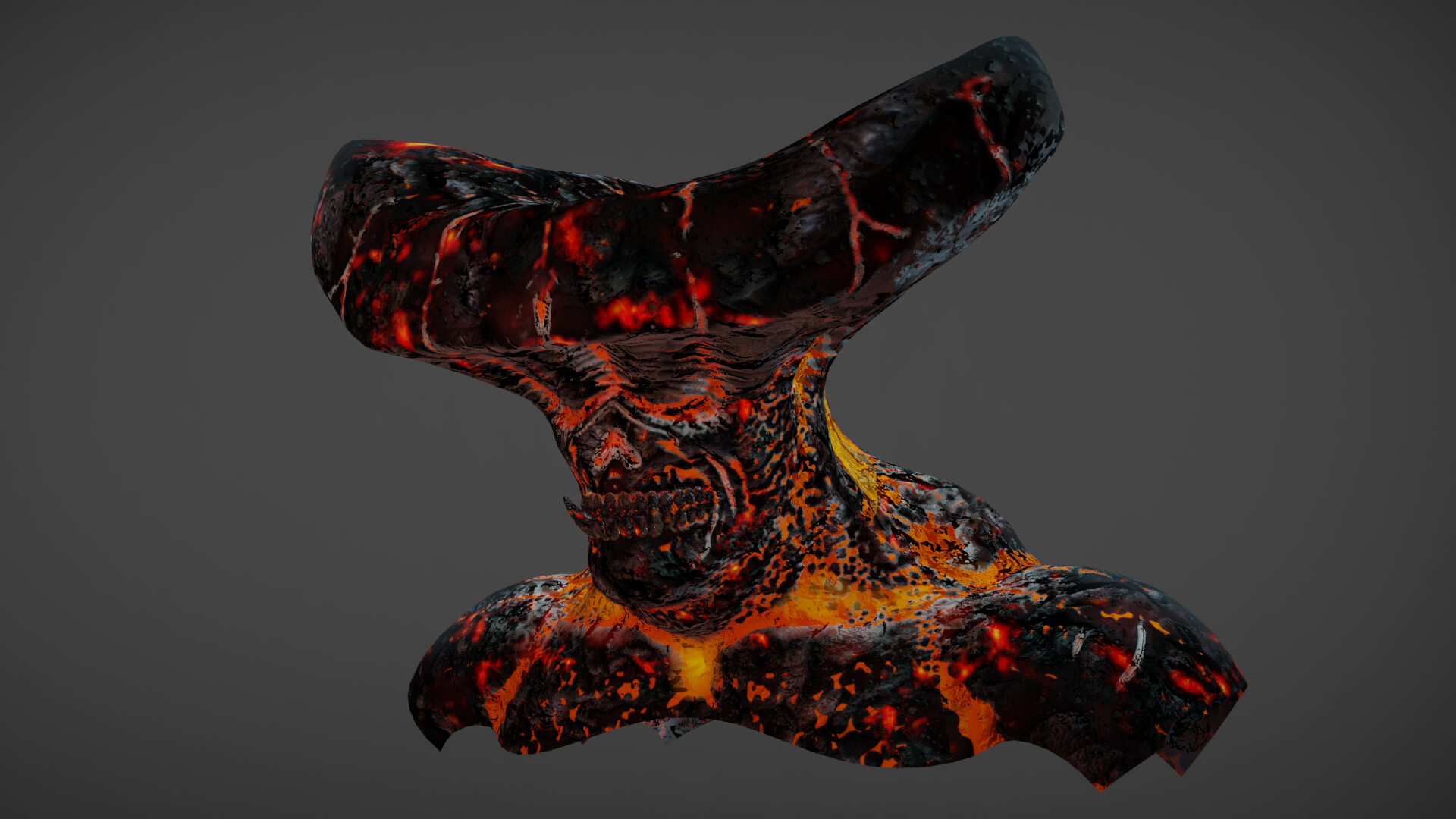 Rom Jerusalem - Lava Demon Concept (Head)