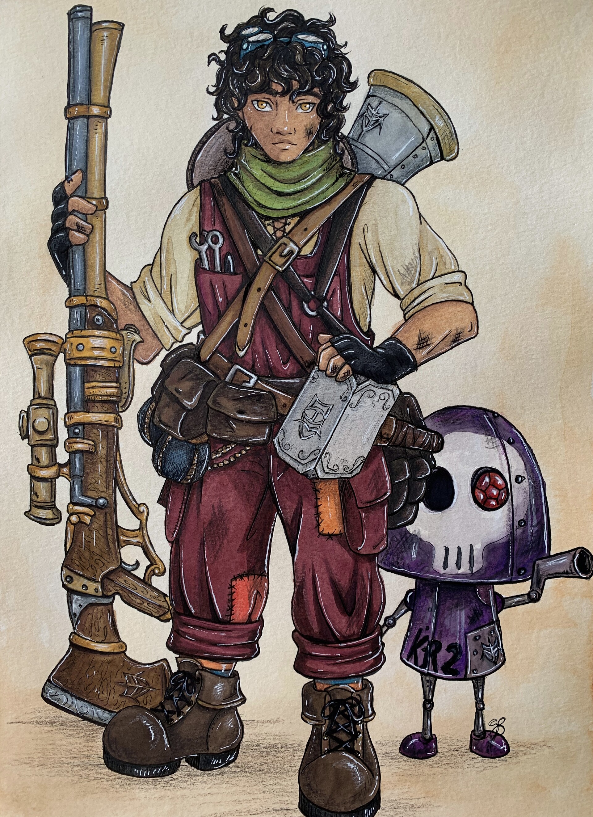 ArtStation - Milo, the Artificer