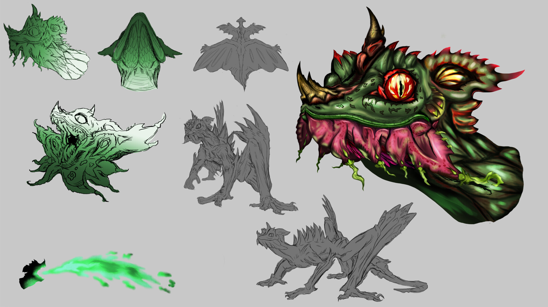 Gecko Dragon by Jordan Garcia — ProUser.Me