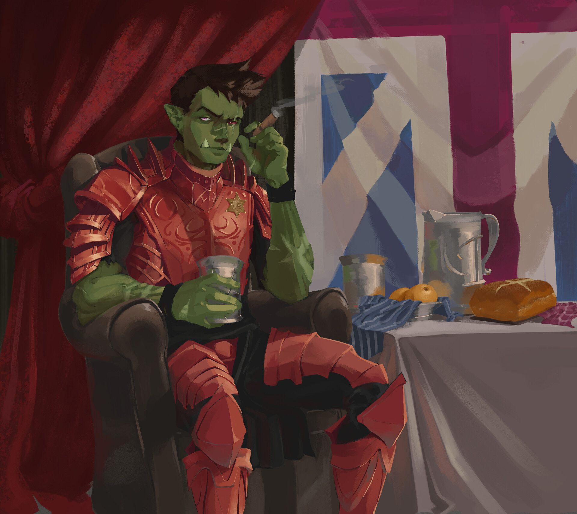 ArtStation - Ogre Portrait