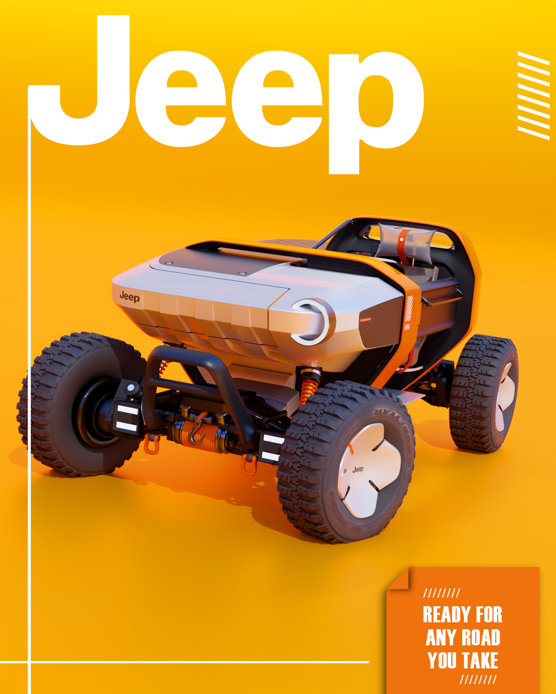 ArtStation - jeep concept