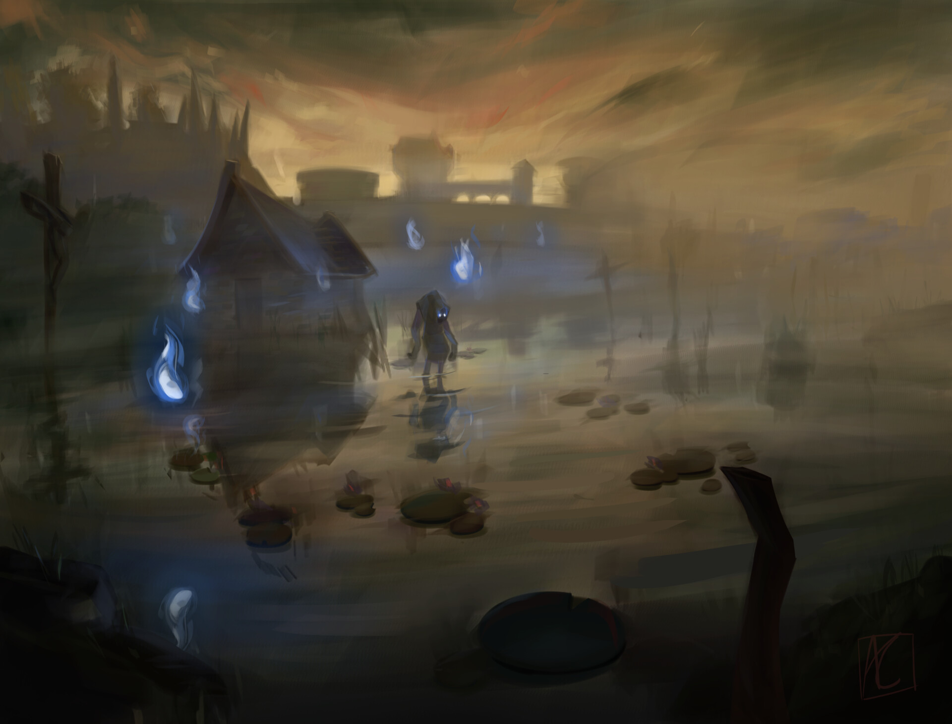 ArtStation - Bewitched Bog