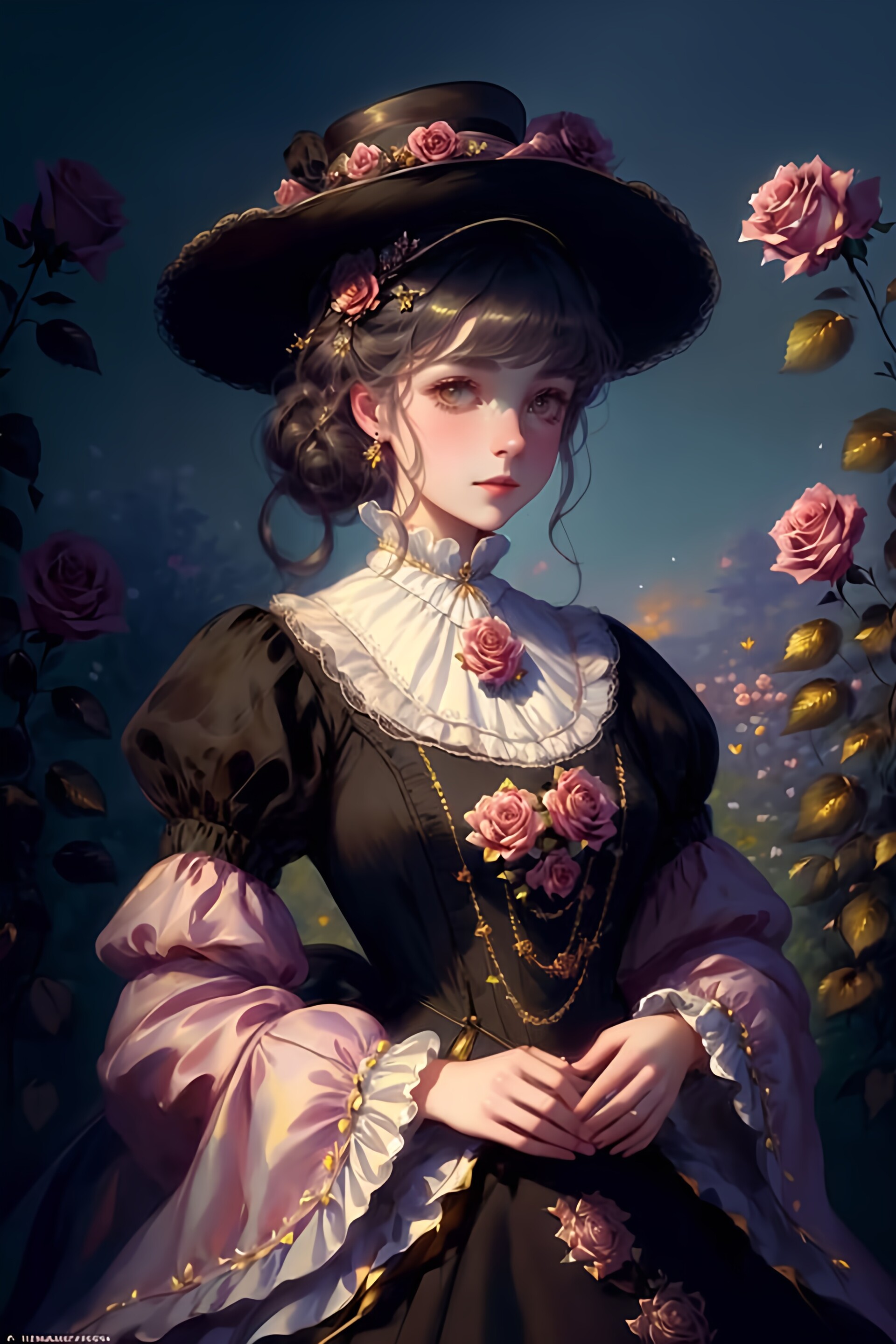 Victorian Anime Female