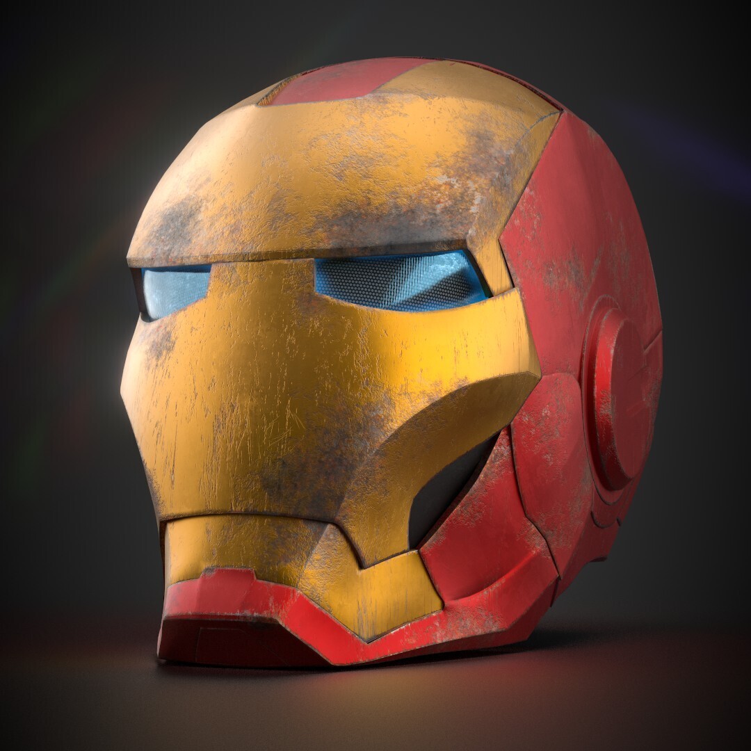 ArtStation - Ironman Mark VIII Helmet