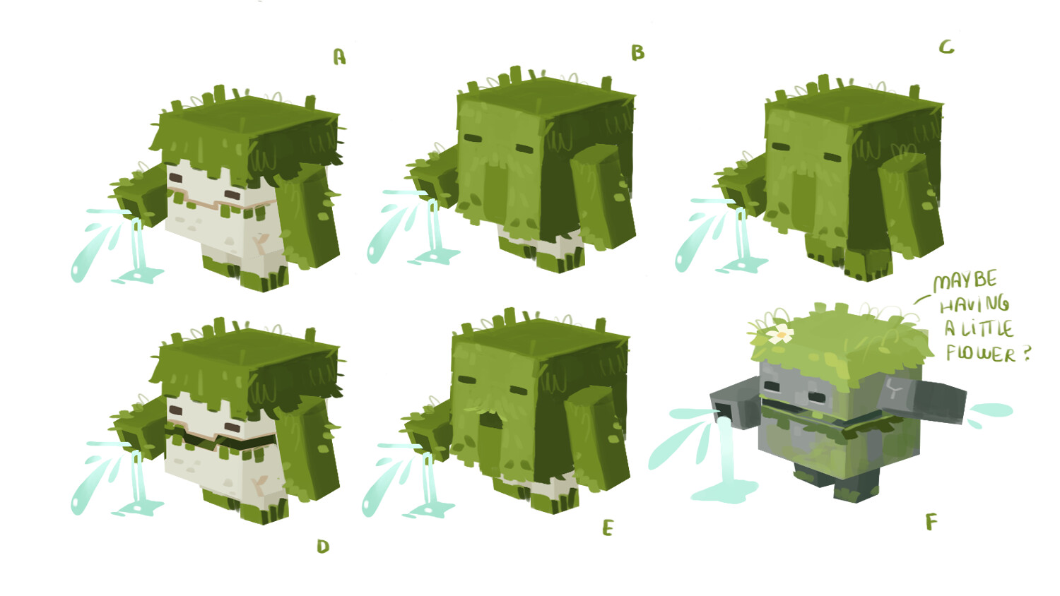 Mariana Salimena - Minecraft Legends - Character Concepts