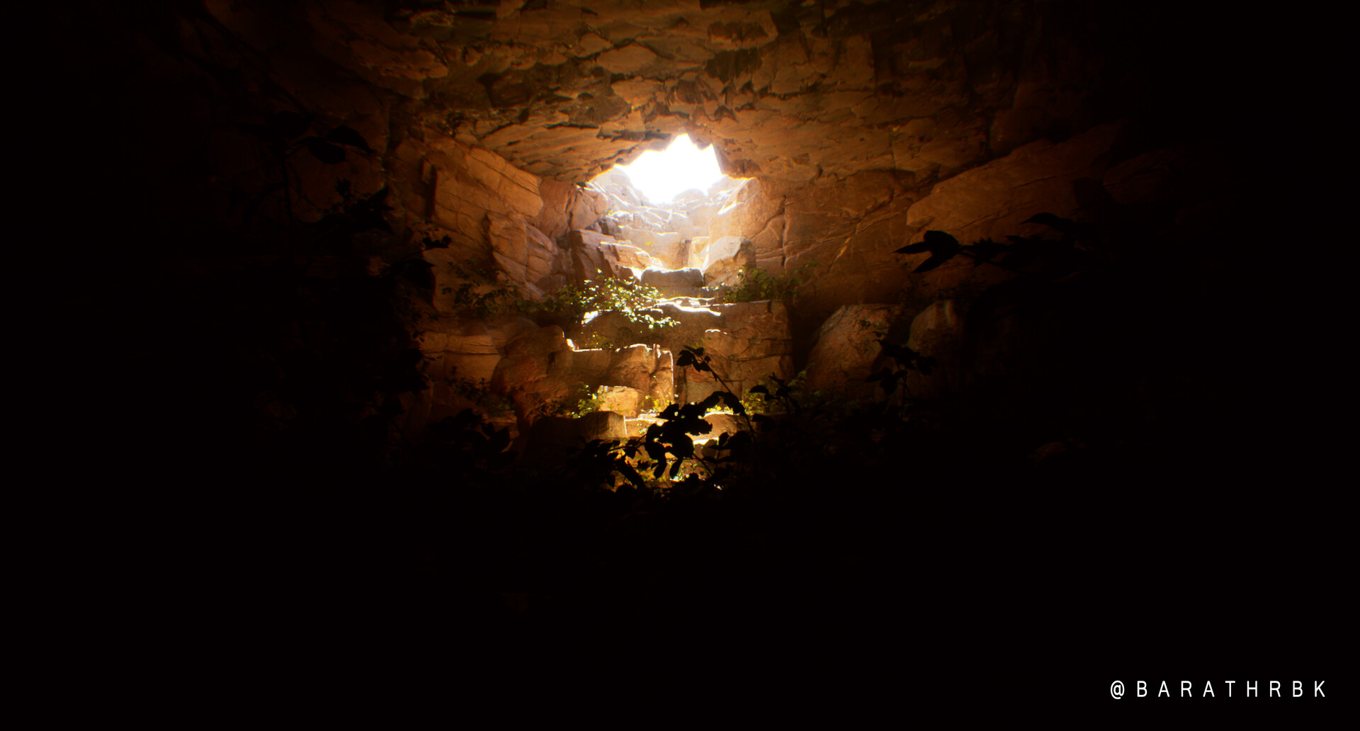 ArtStation - Hidden Cave