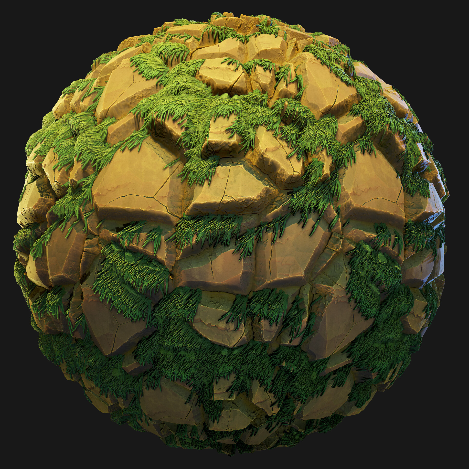 ChengXiao - Stylized Rock-Substance 3D Designer