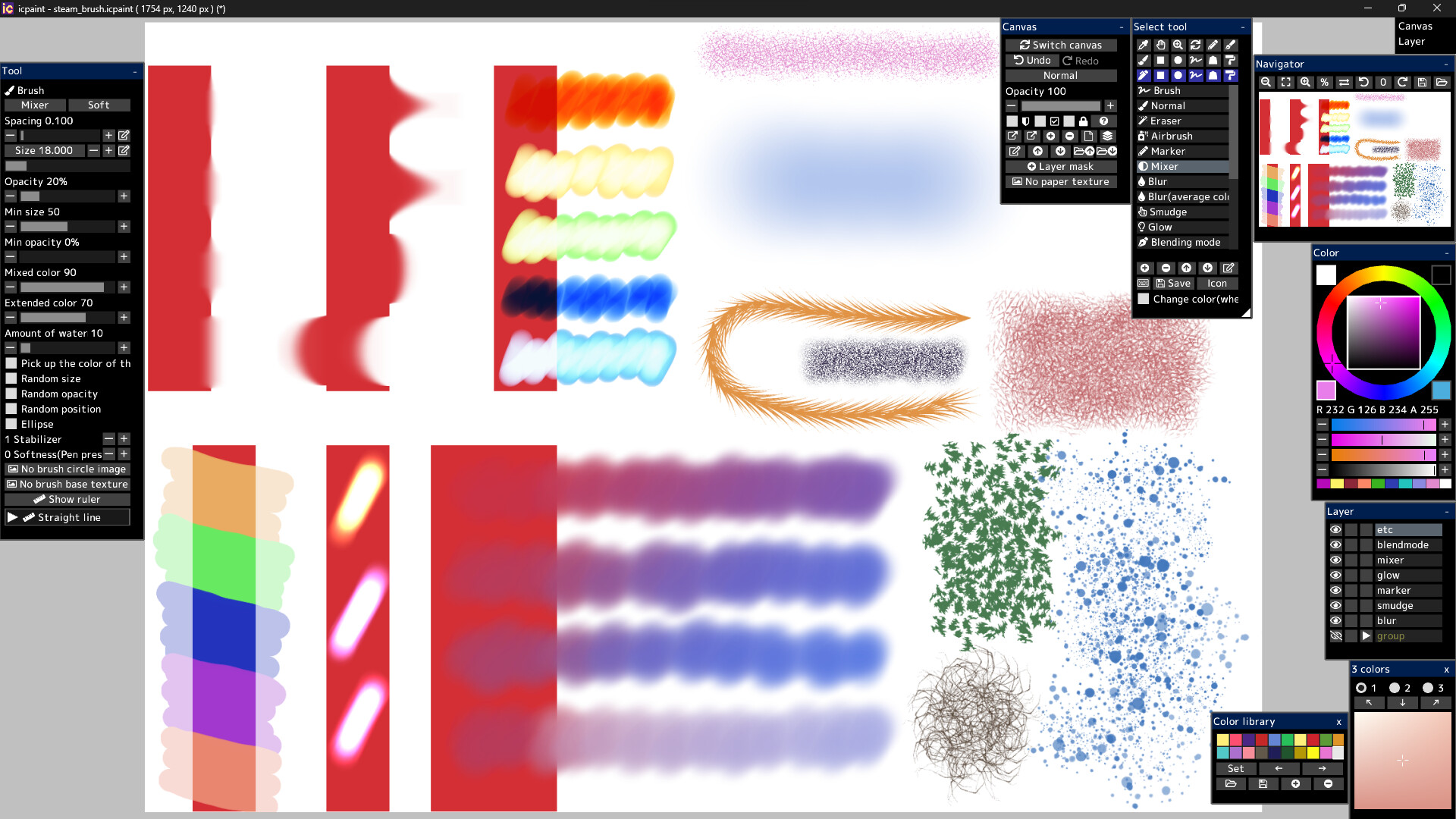 ArtStation - icpaint (2D painting application)