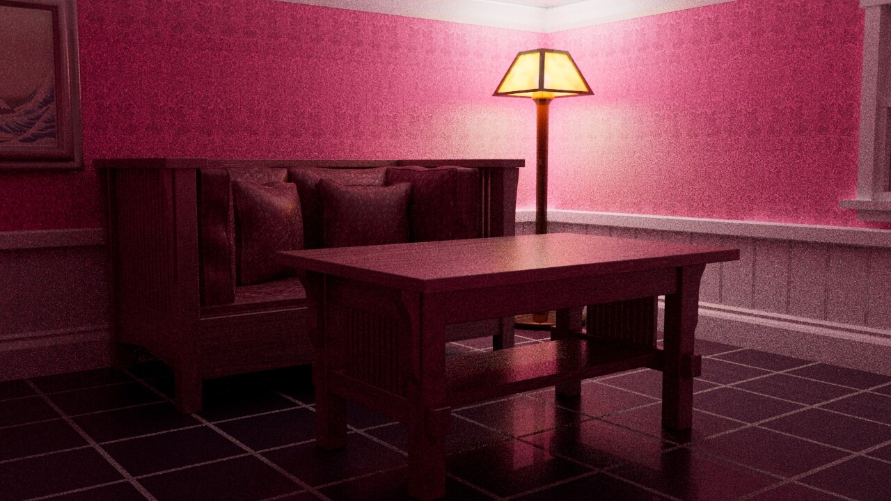 ArtStation - Mission Style Room