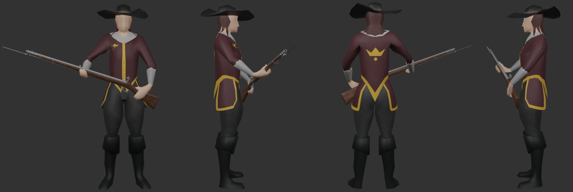 ArtStation - Massacre At High Castle - characters