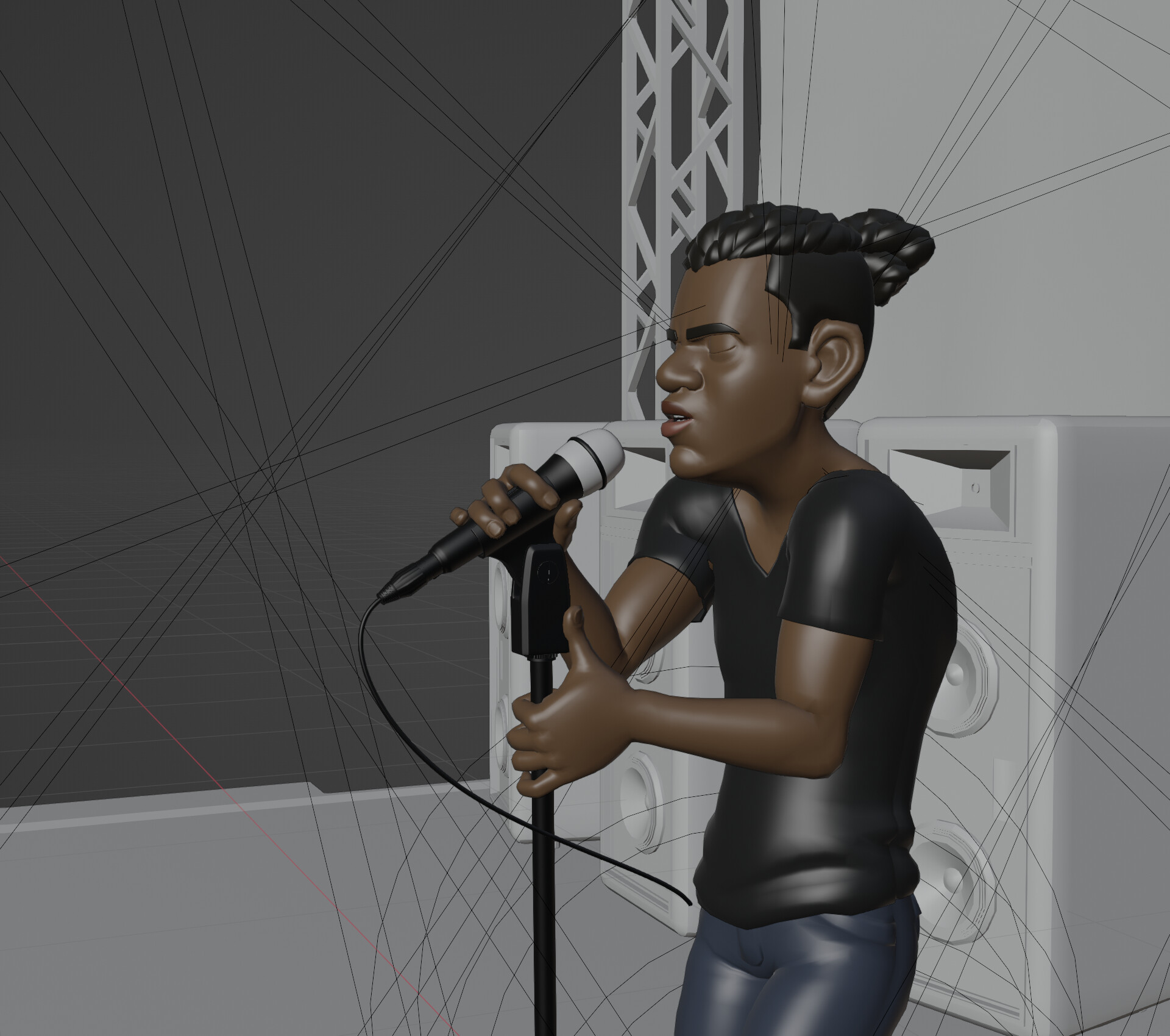 Timothy Waters Portfolio - Song Lip Sync