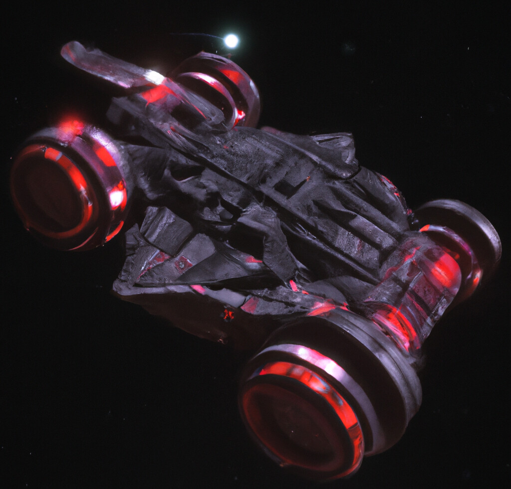 ArtStation - Warp Speed: 3D Design of a High-Tech Spaceship