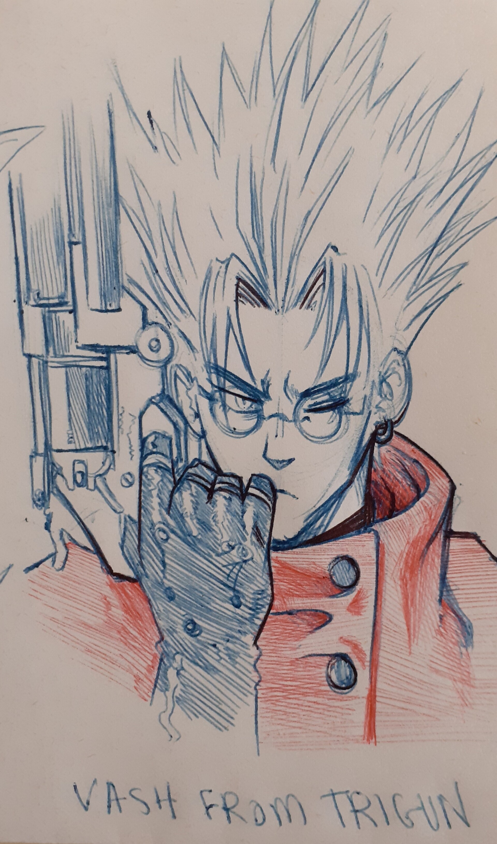 ArtStation - Vash from Trigun