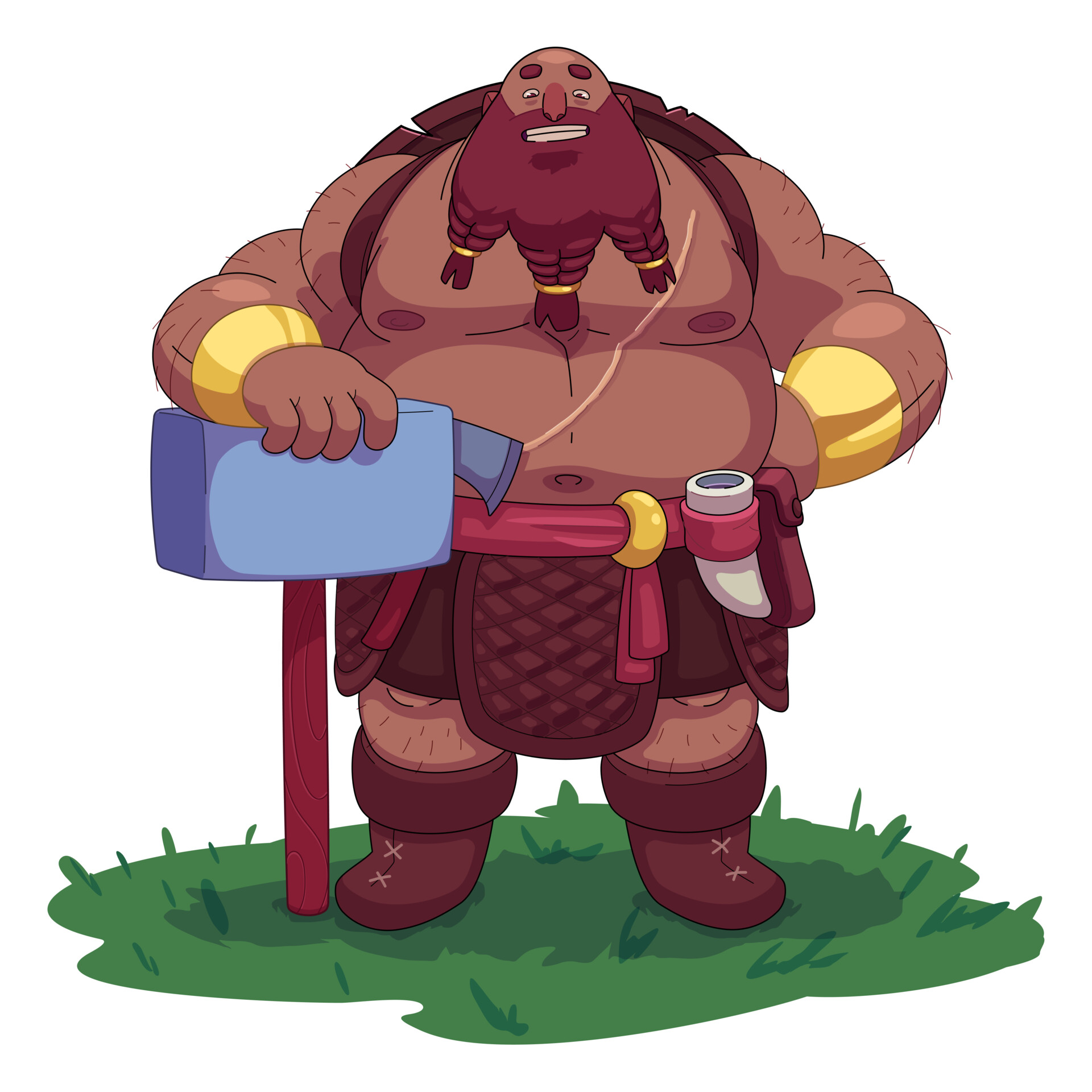 ArtStation - Viking dude