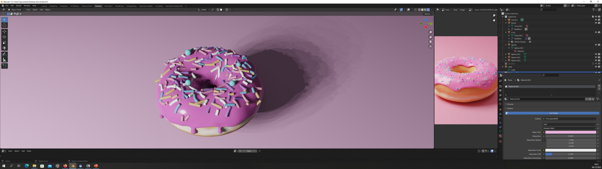 ArtStation - My First Donut