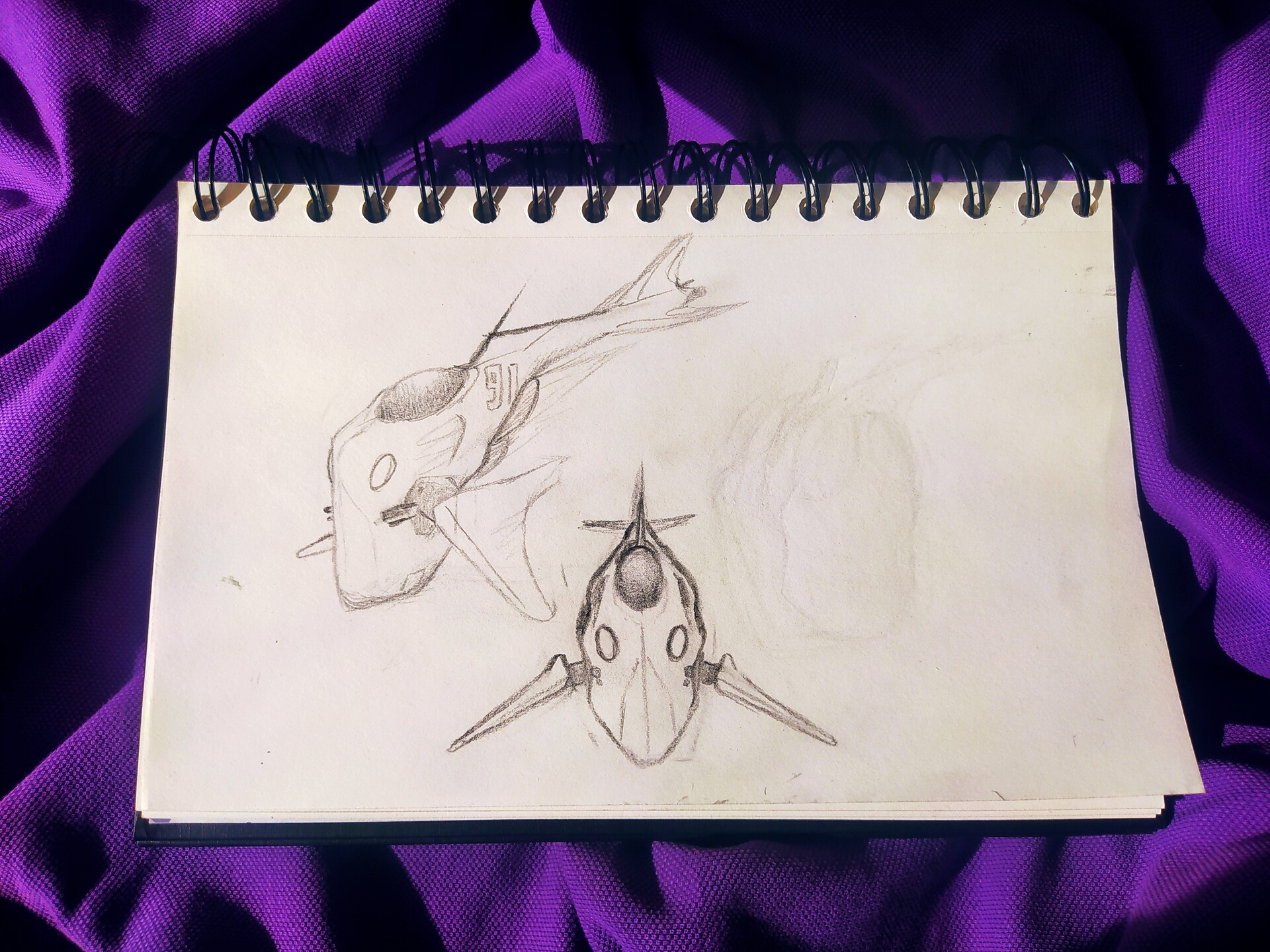 ArtStation - Fishy space ship