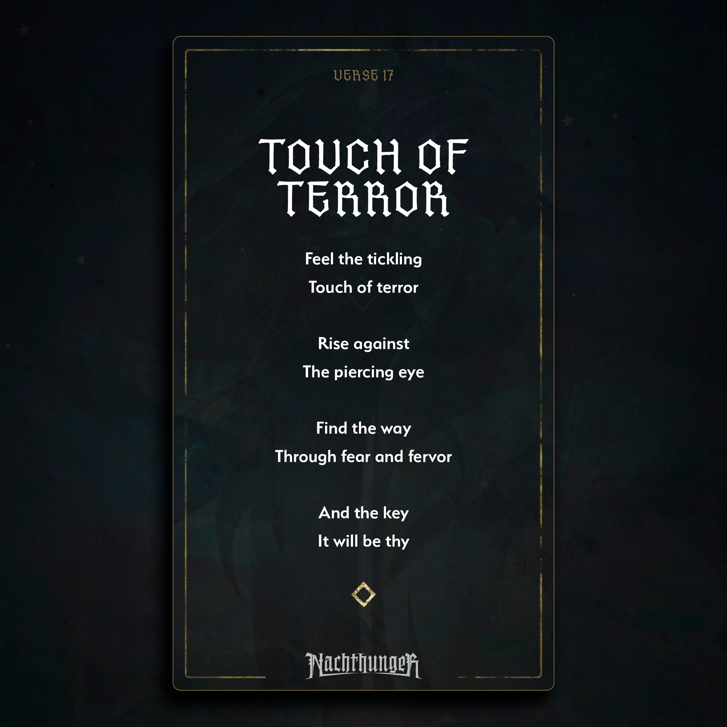 Dominik Mayer - Nachthunger 17 - Touch of Terror