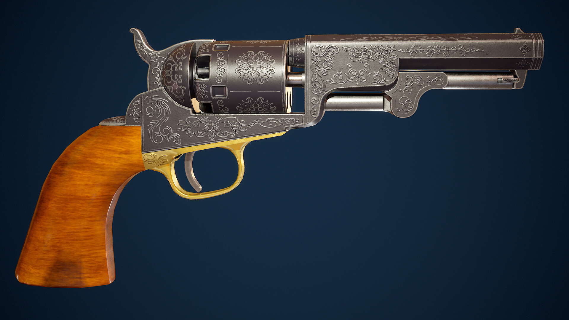 MAX Ray - Pistol [Colt] - Game Ready Prop