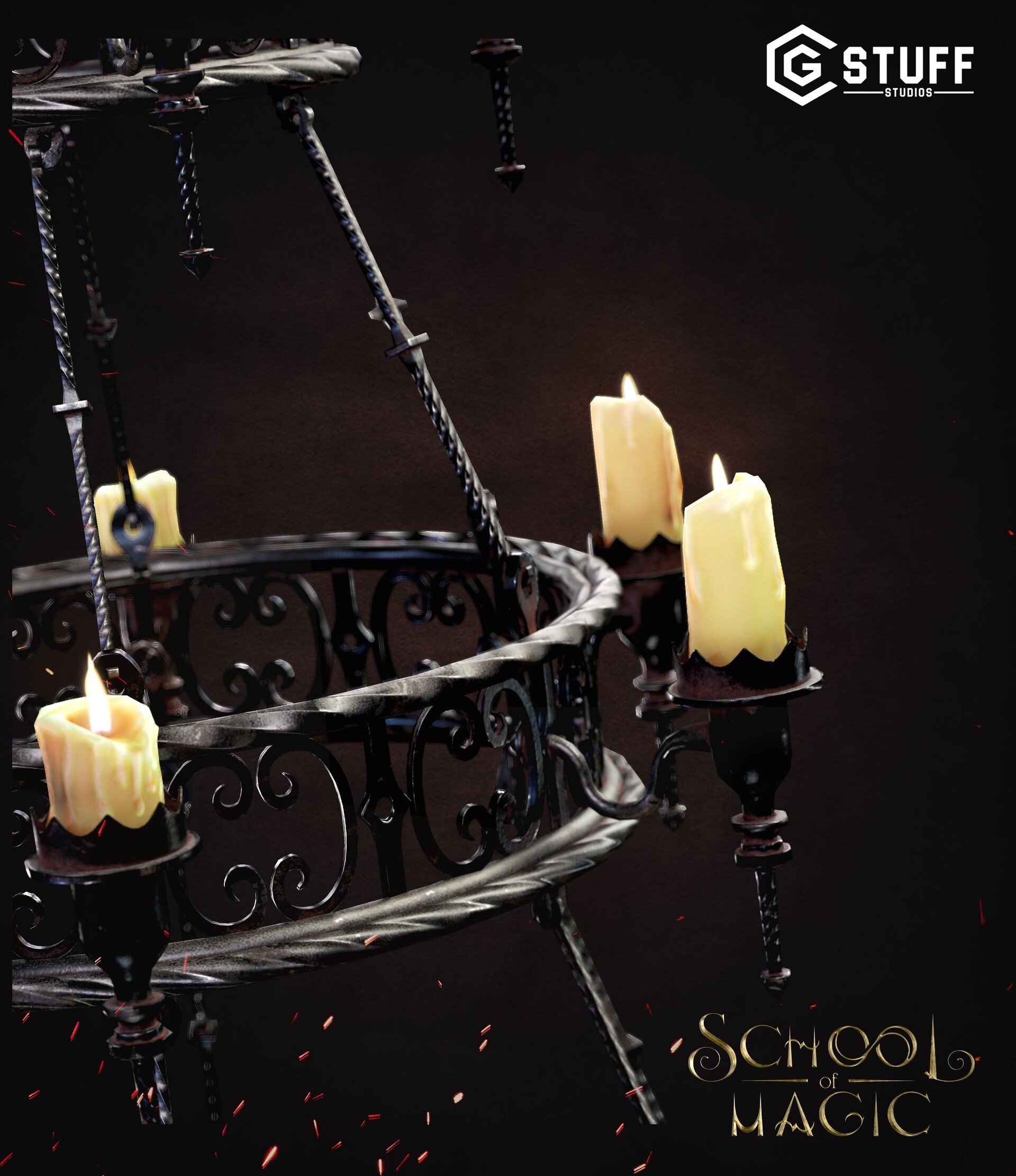 CGStuff Studios - Chandelier