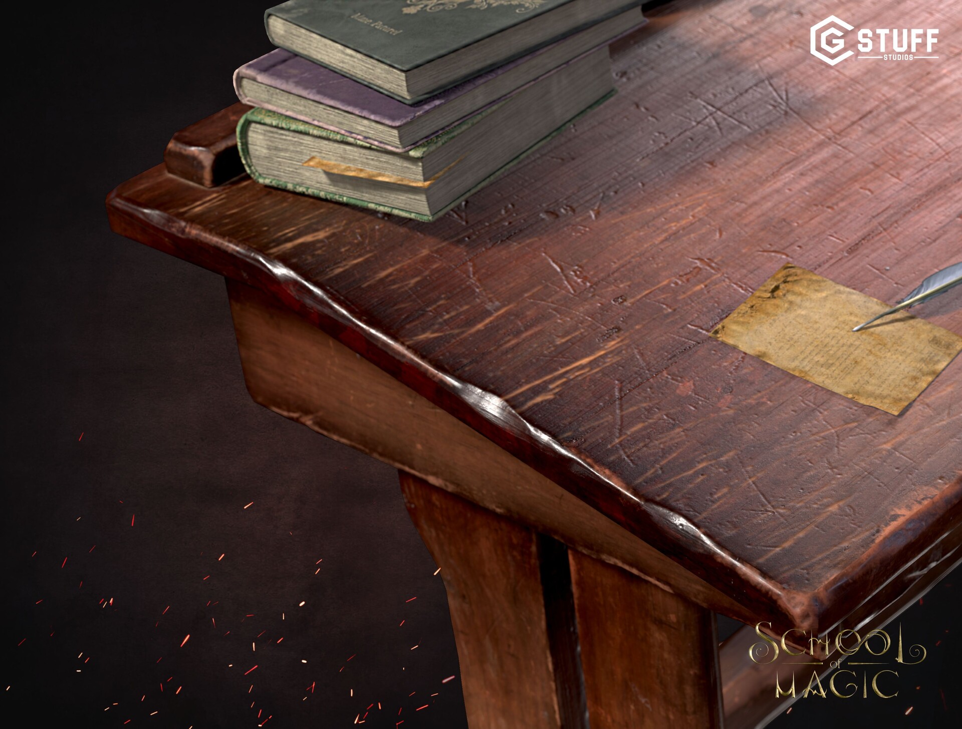 CGStuff Studios - Classroom Table