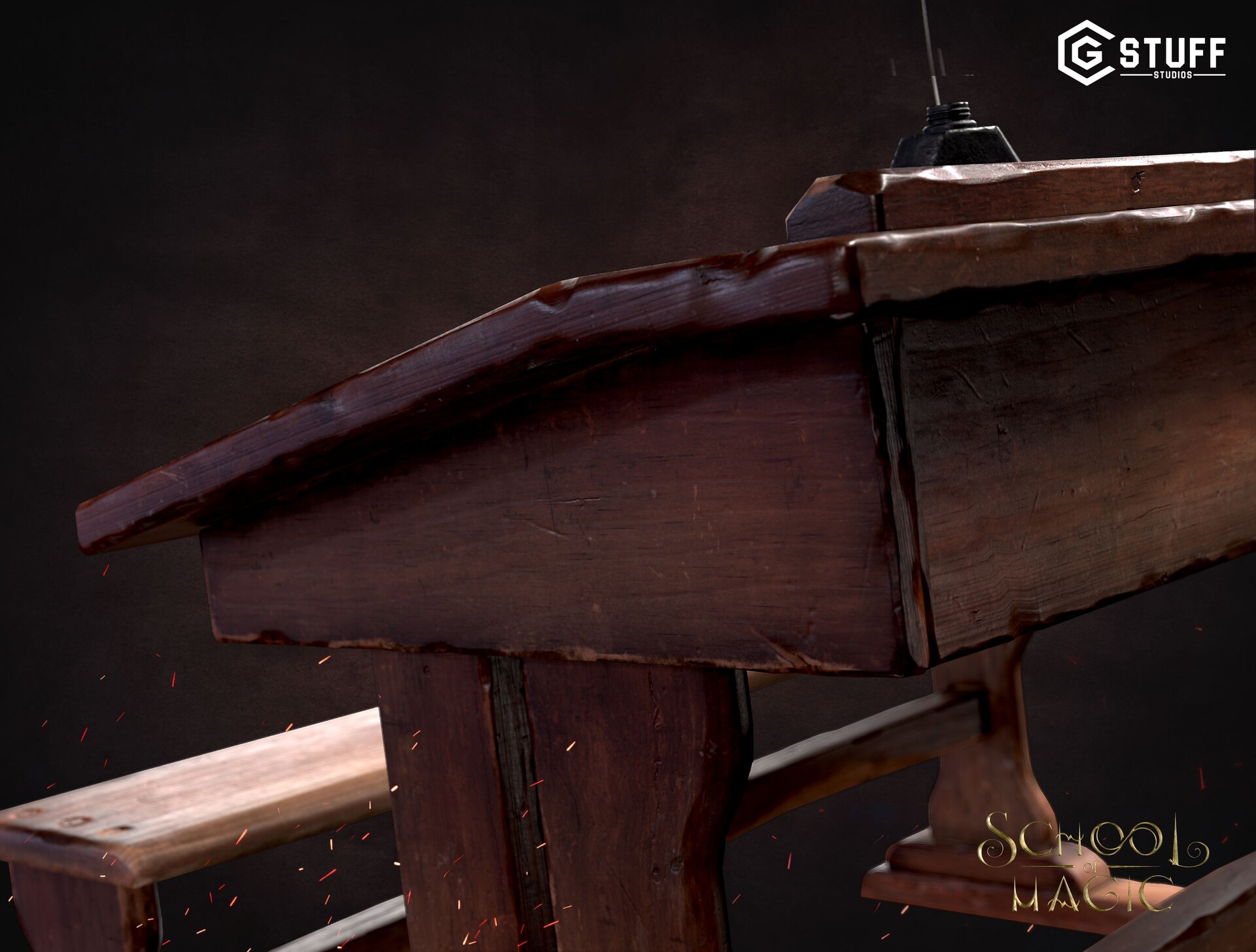 CGStuff Studios - Classroom Table