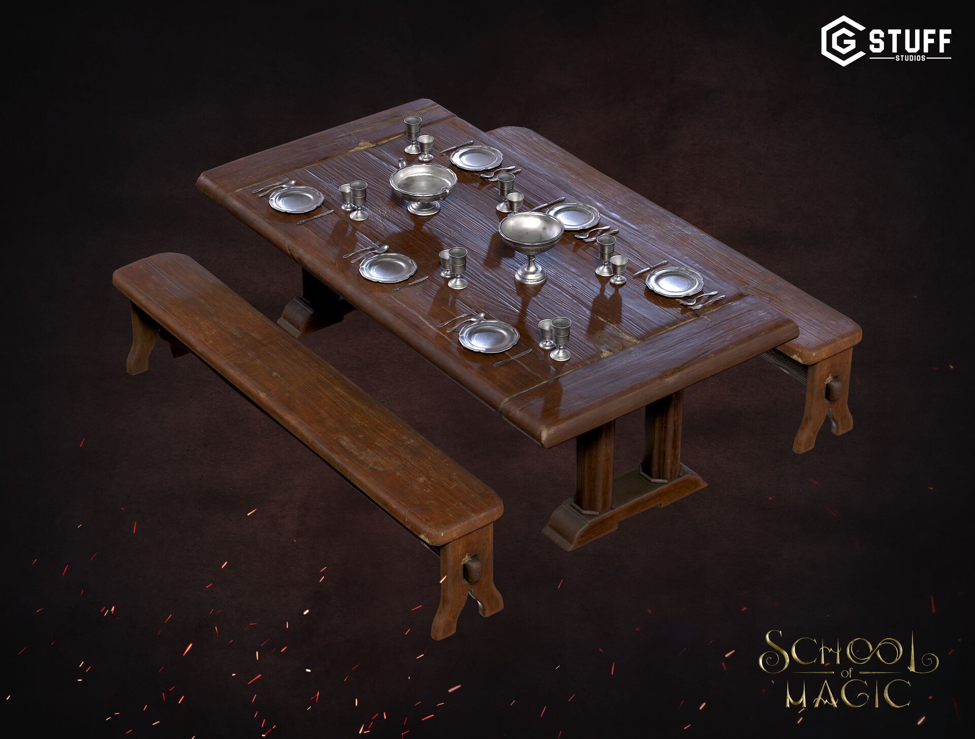 CGStuff Studios - Dining Table