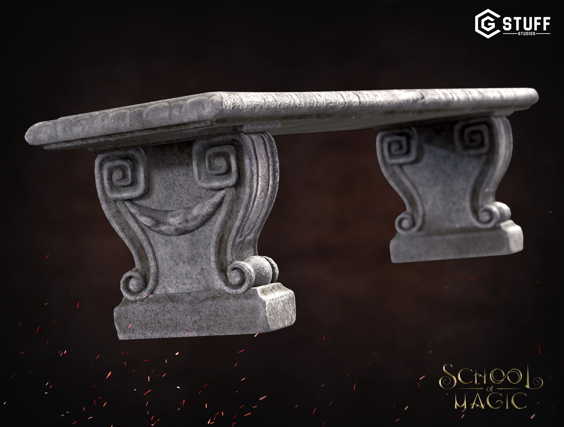 CGStuff Studios - Outdoor Bench