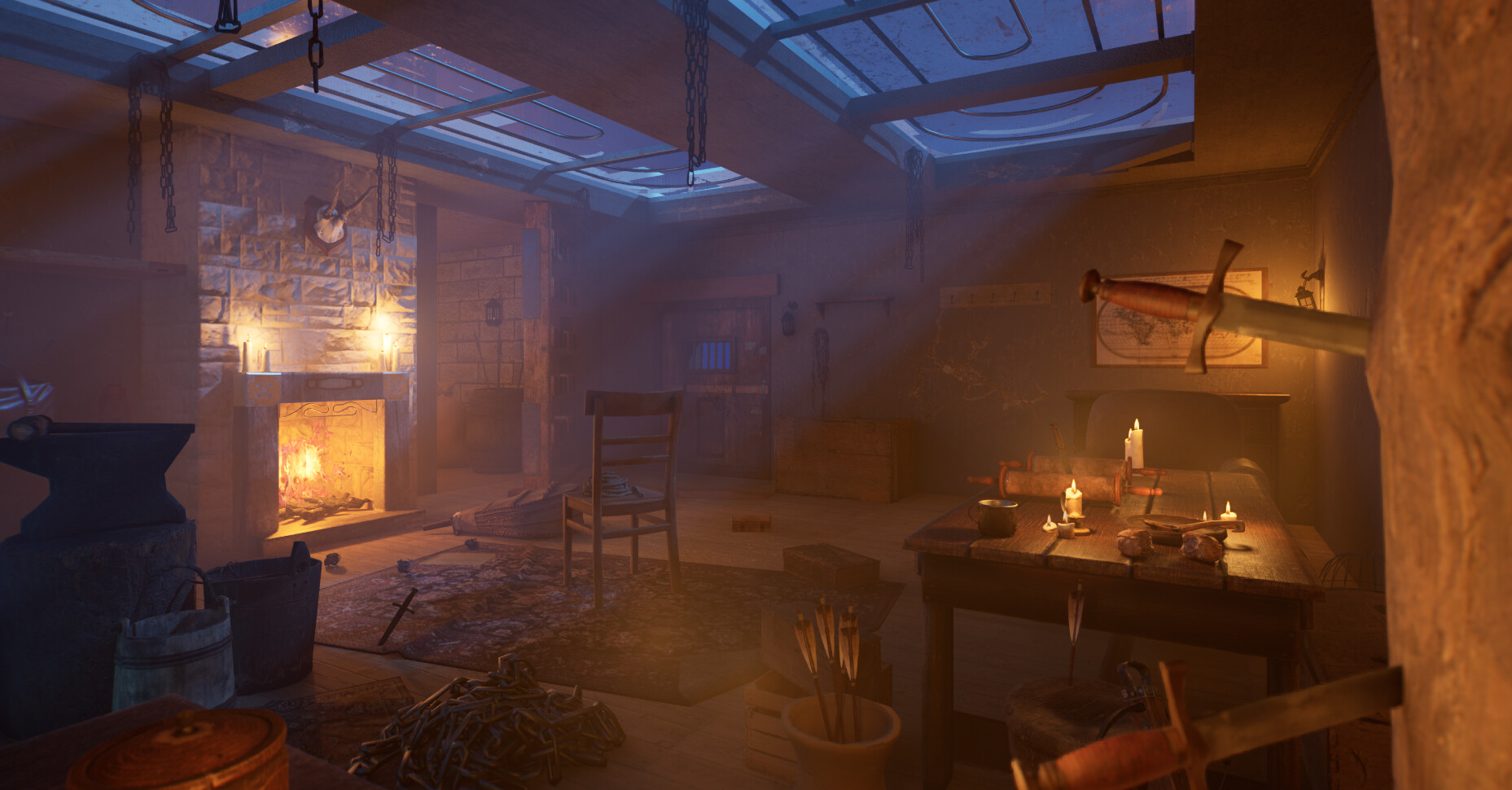 ArtStation - Mercenary Headquarters