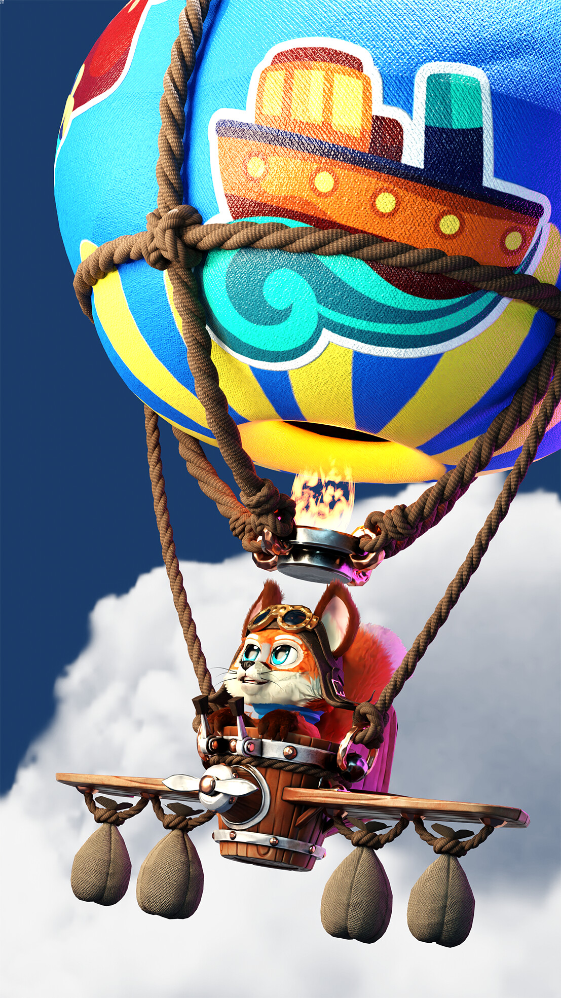 Moon Tales - Traveling fox