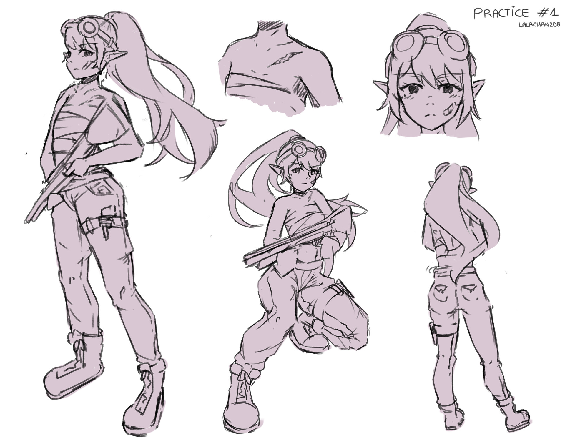 ArtStation - Stylized ArtStyle Practice #1