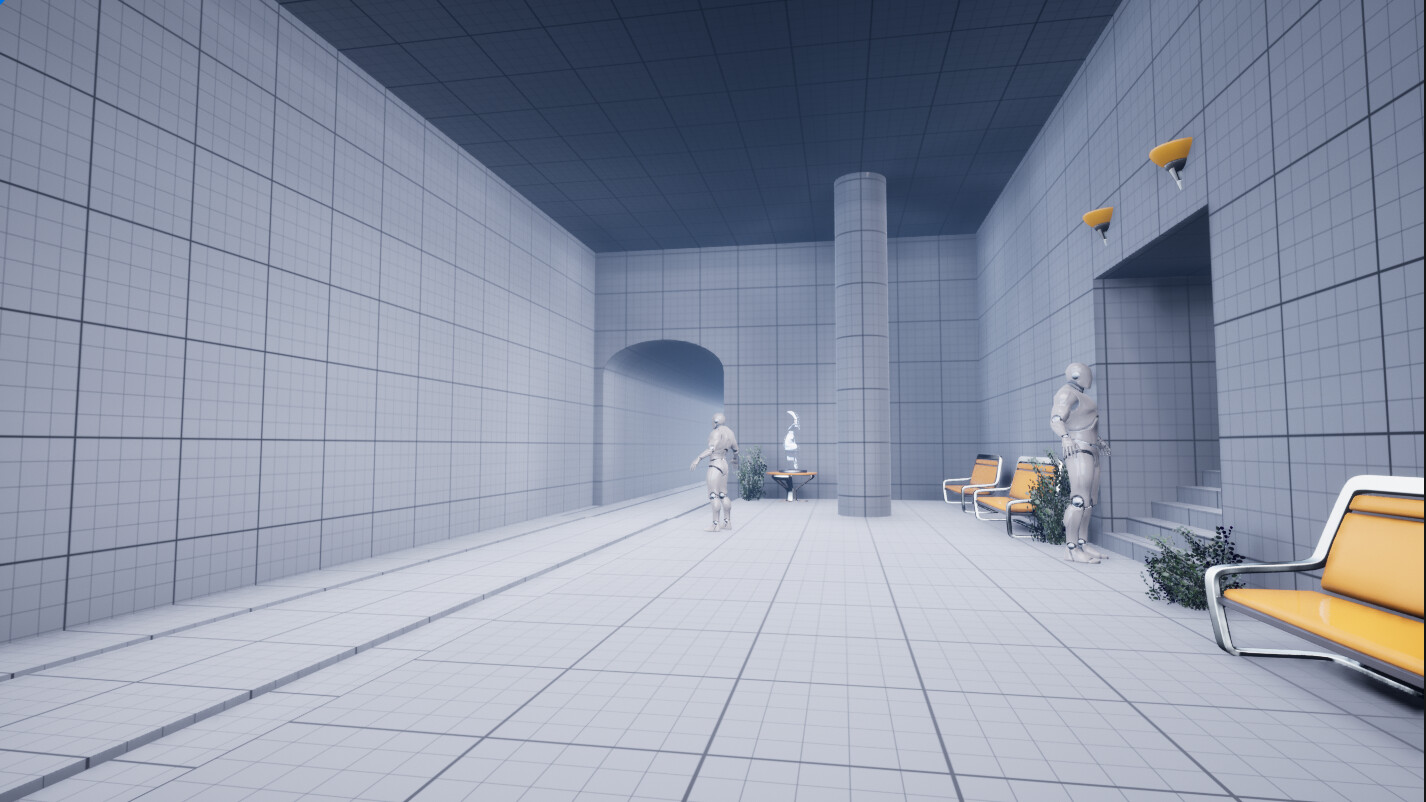 ArtStation - Very basic and fast made Unreal Engine view from metro ...