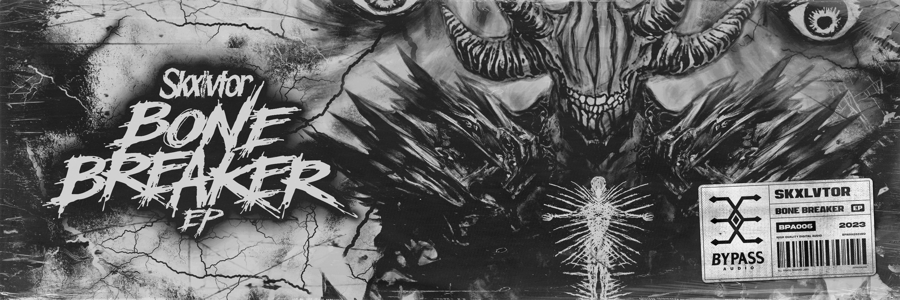 MIRROR DEATH - SKXLVTOR - BONE BREAKER EP (COVER ART, TEASER, SPOTIFY CANVAS, BANNERS, YT VIDEO ...