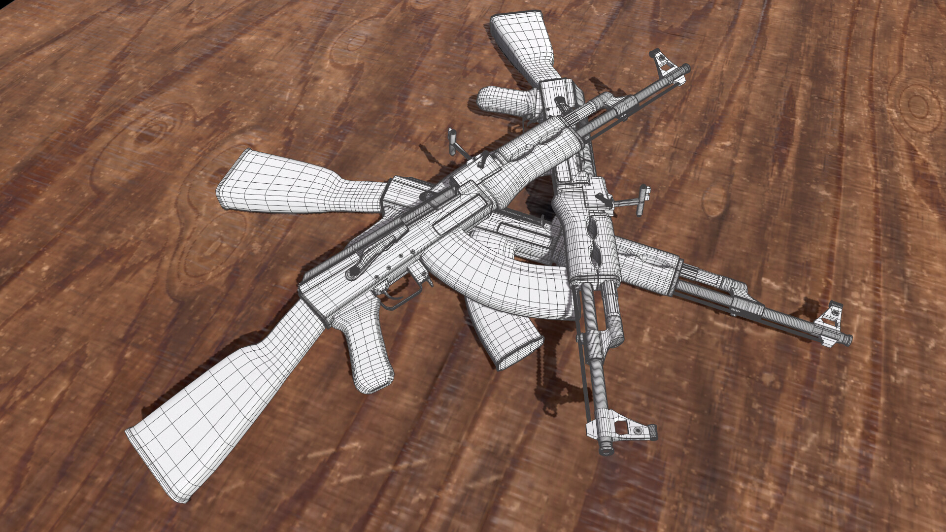 ArtStation - AK 47 GAMING PROP