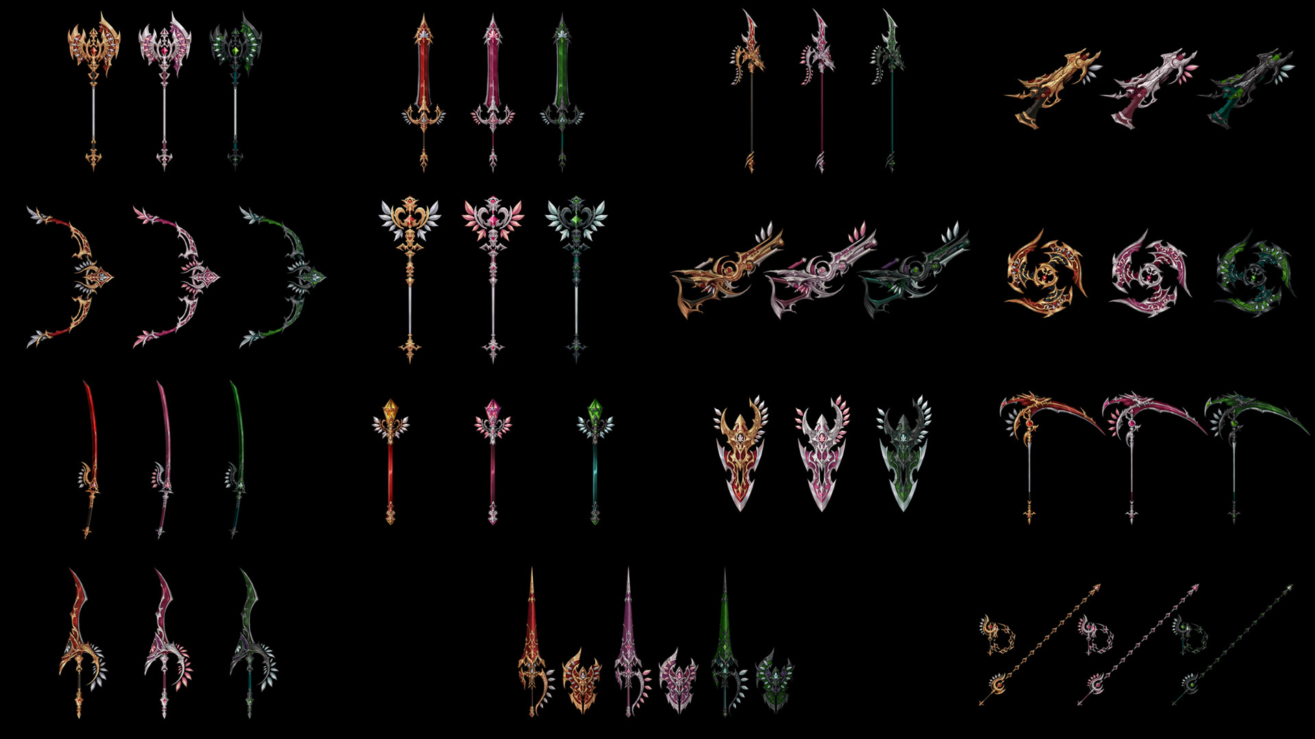 ArtStation - Royal Guard - Weapons