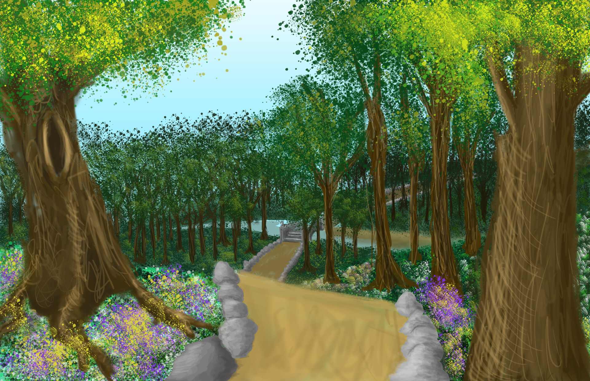 ArtStation - Into the forest