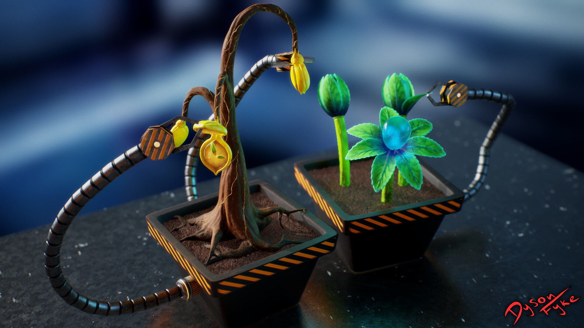 ArtStation - Alien Plants