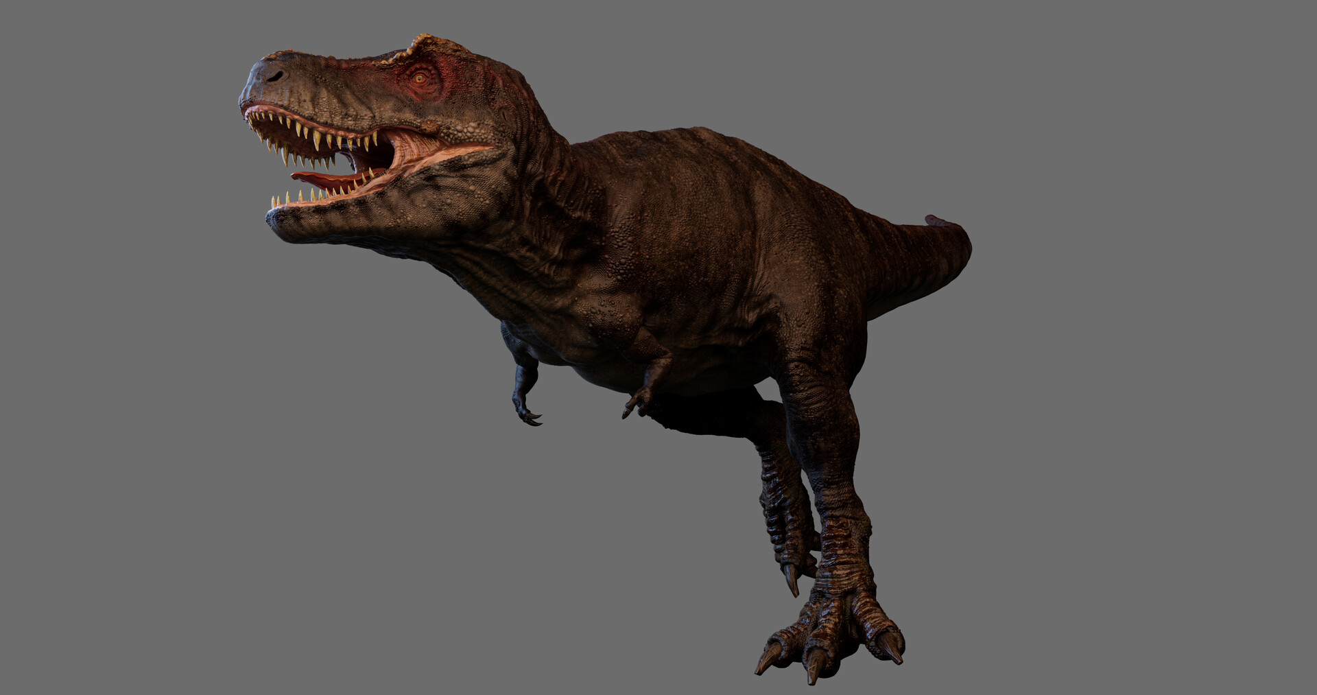 ArtStation - Tyrannosaurus Turn Around (Textured)