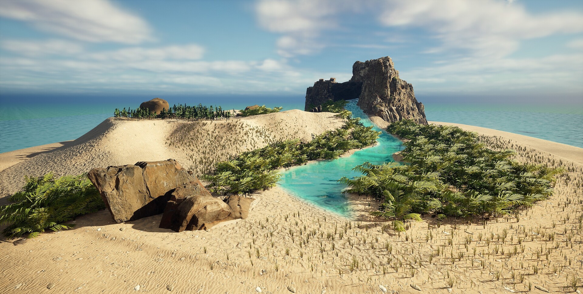 Rafael Pio - Desert Island - Environment