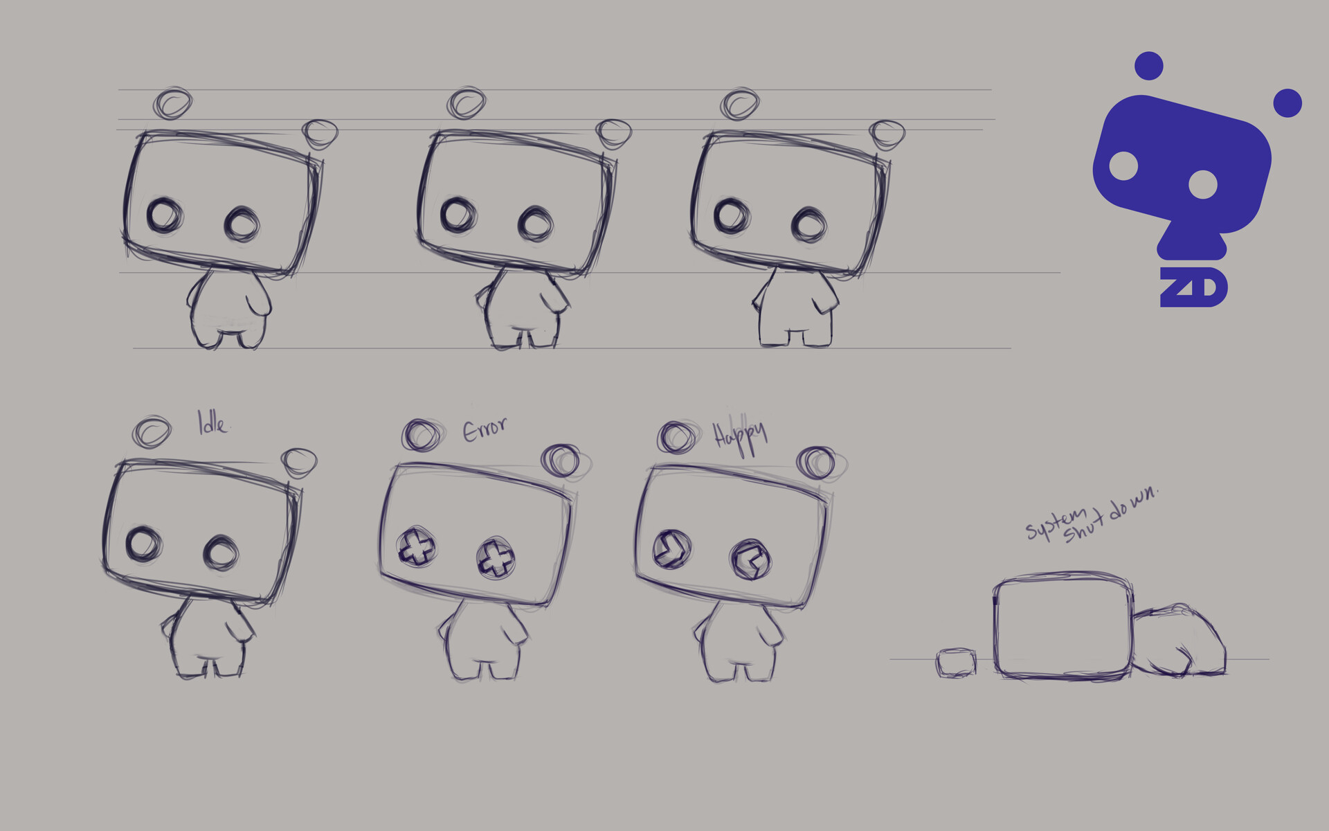 NANO•X - ZeeDee Mascot - ZeroDrop