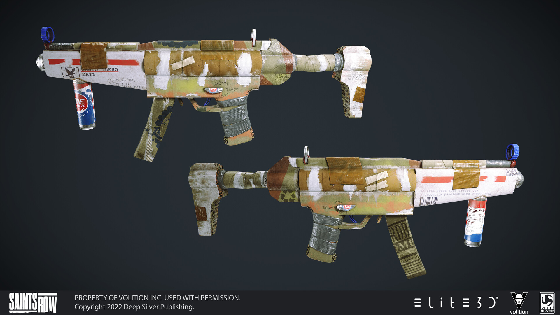 Moritz Viktor Mueller - Saints Row (2022) - Weapons