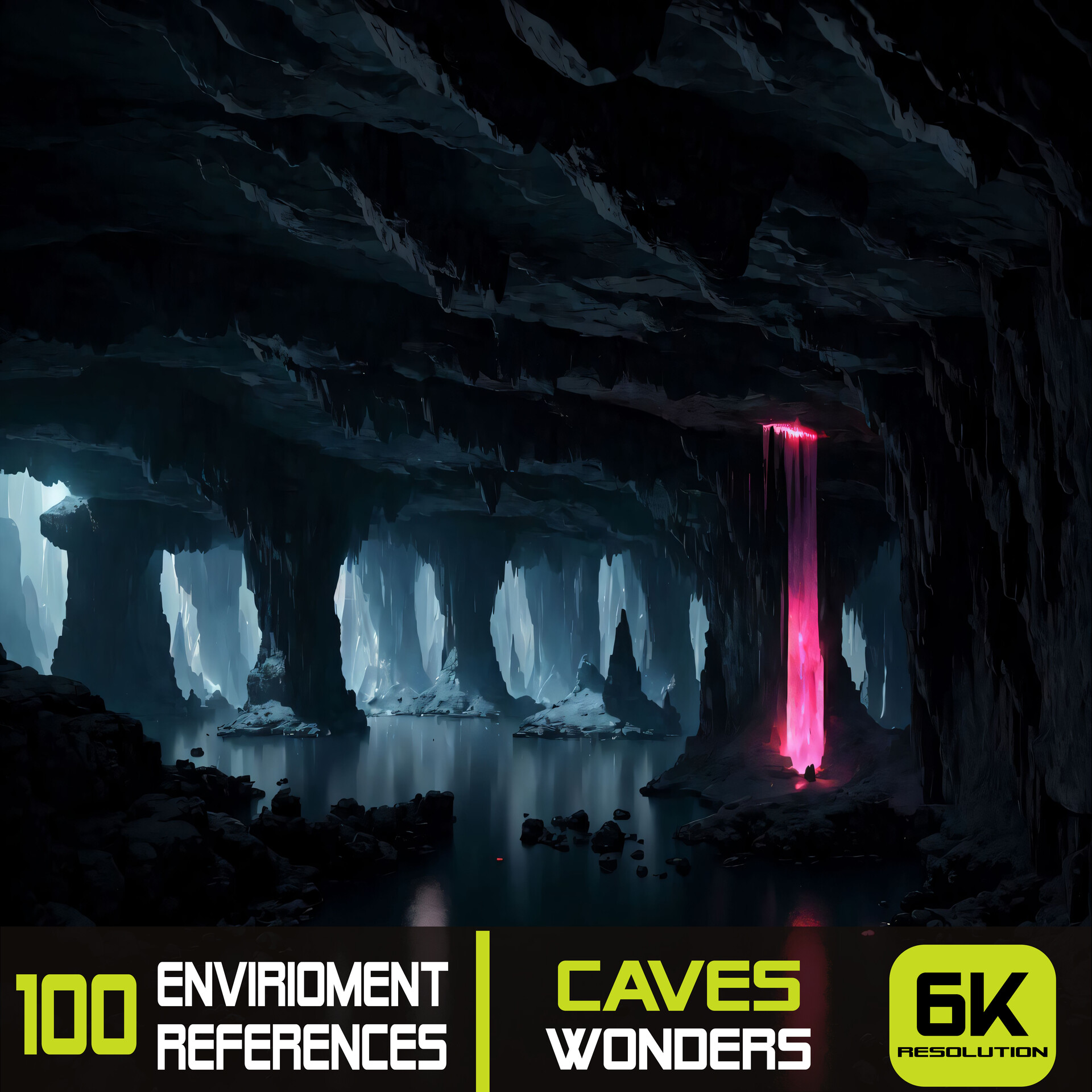 ArtStation - 100 Caves Wonders Landscape - Environment References | 6K ...