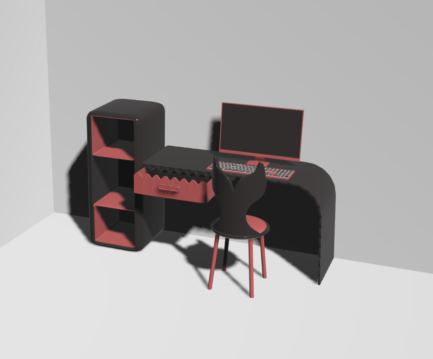 ArtStation - computer room