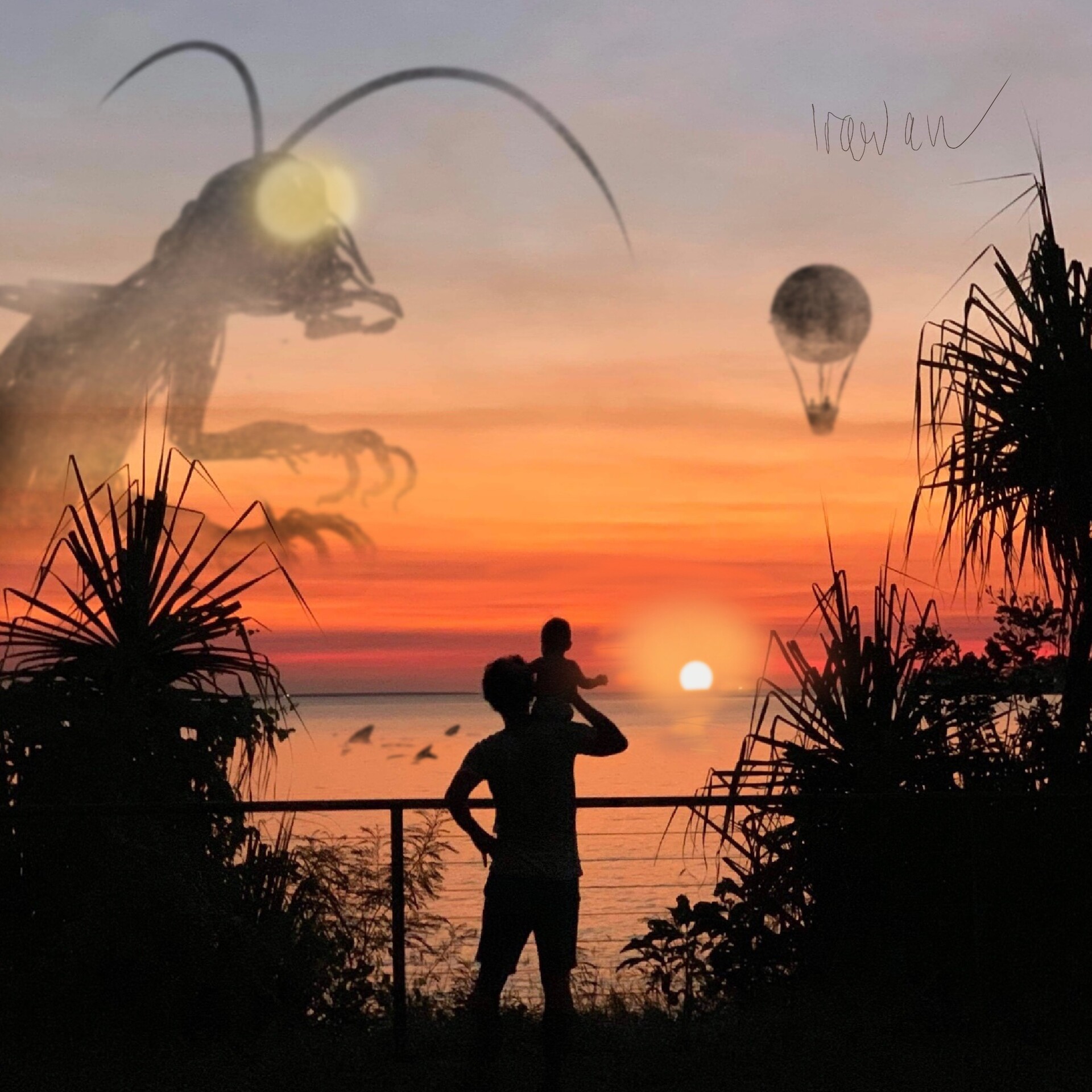 ArtStation - Darwin sunset