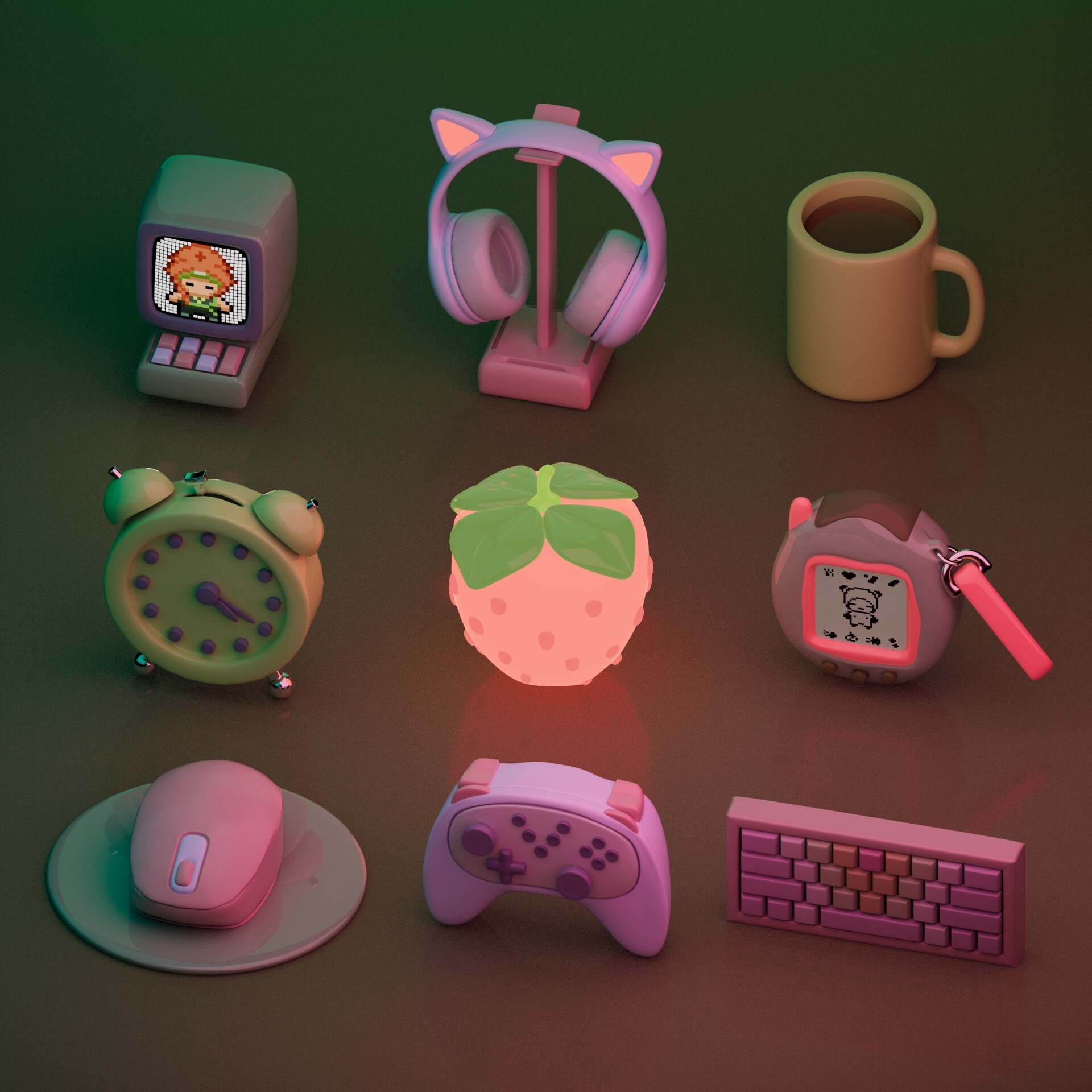 ArtStation - On My Desk