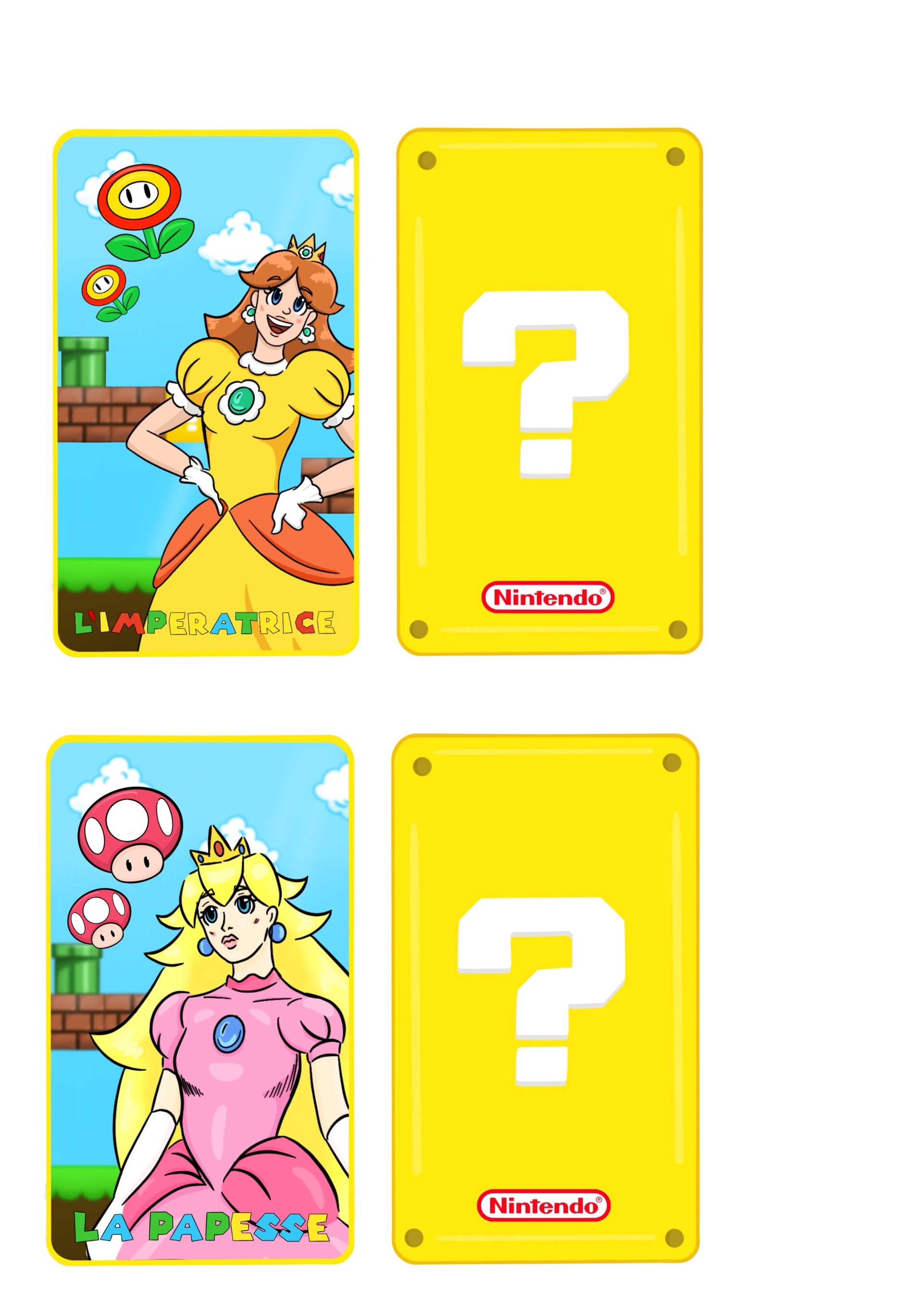 ArtStation - Mario tarot cards
