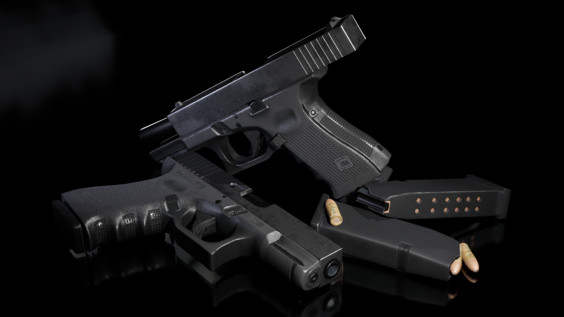ArtStation - Glock 19 Gen 4