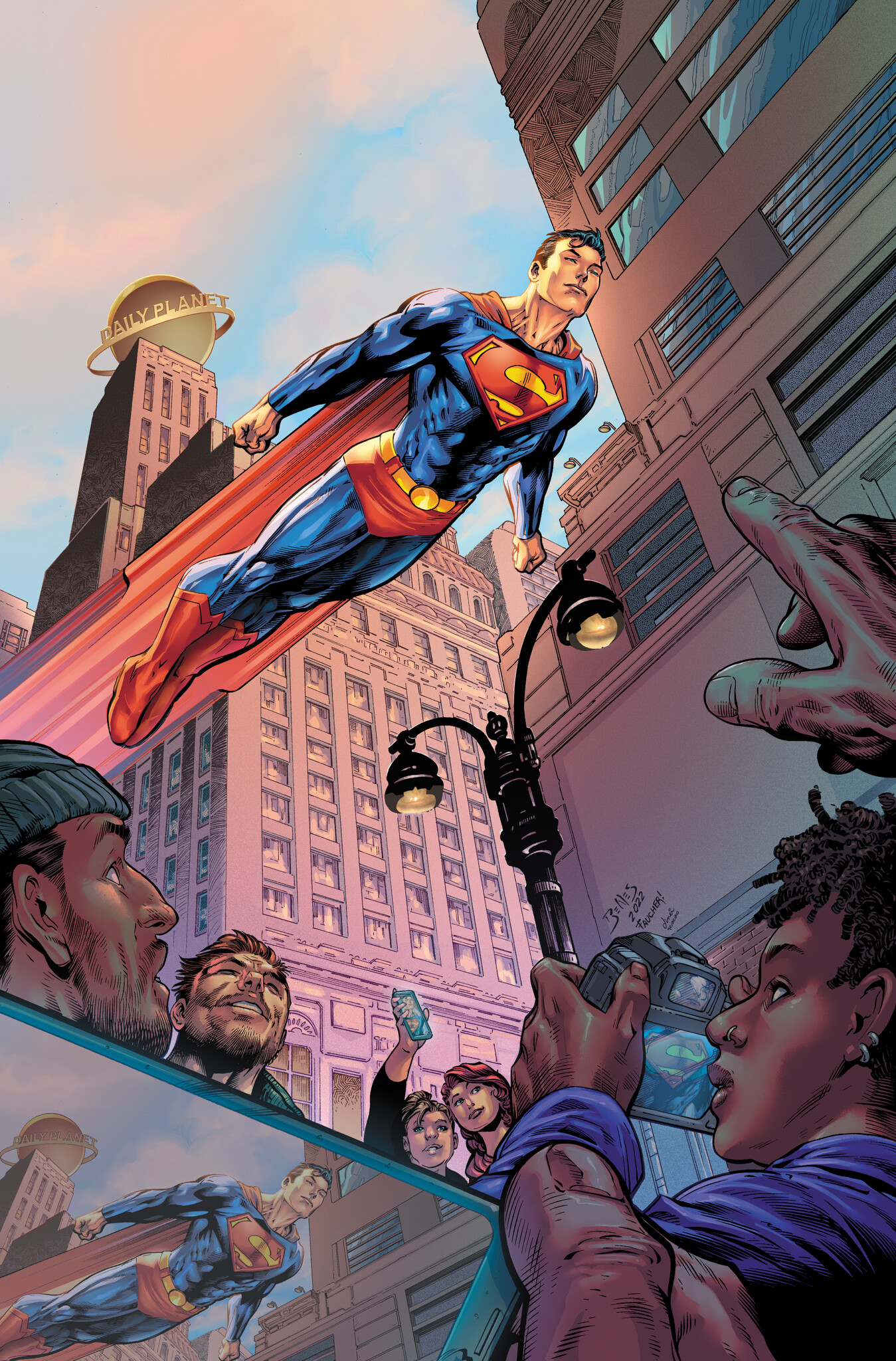 ArtStation - Superman cover colors