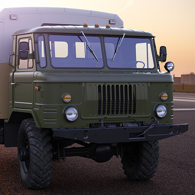 Nailgun3d _ Nail Khusnutdinov - Trucks USSR / RUSSIA