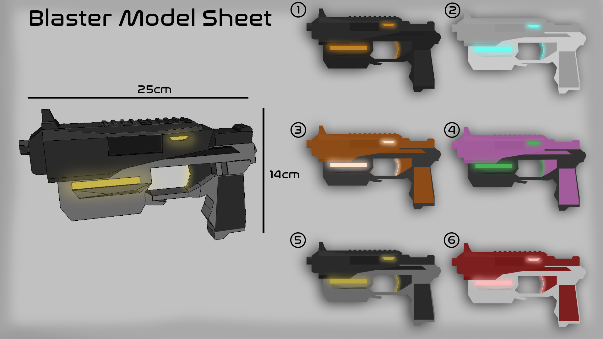 ArtStation - Collapse Game - Blaster Concept Art